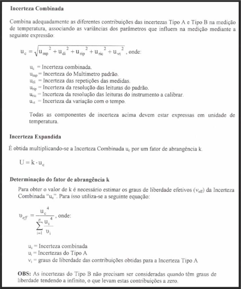 Cálculo de Incerteza - PRESYS
